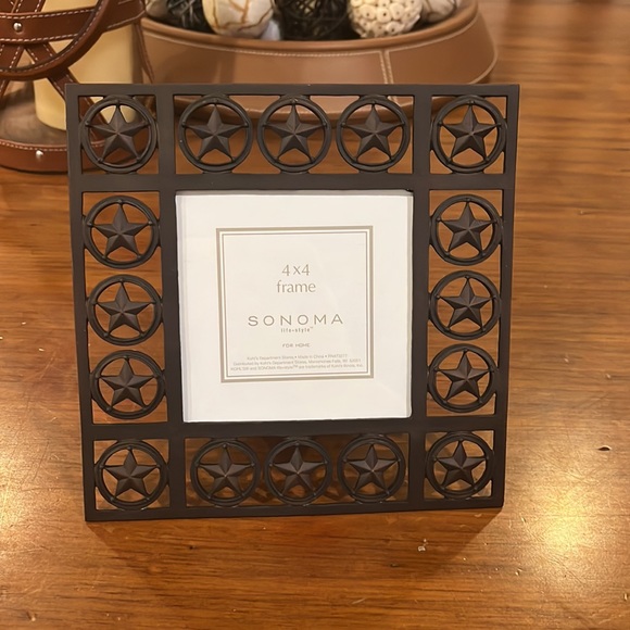 Sonoma | Accents | Sonoma Western Decor Photo Picture Frame New 4x4 ...